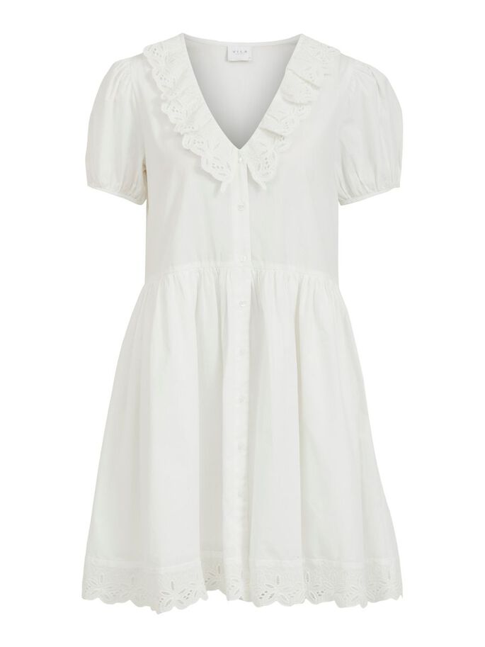 hvit kjole Cillie - MioTrend