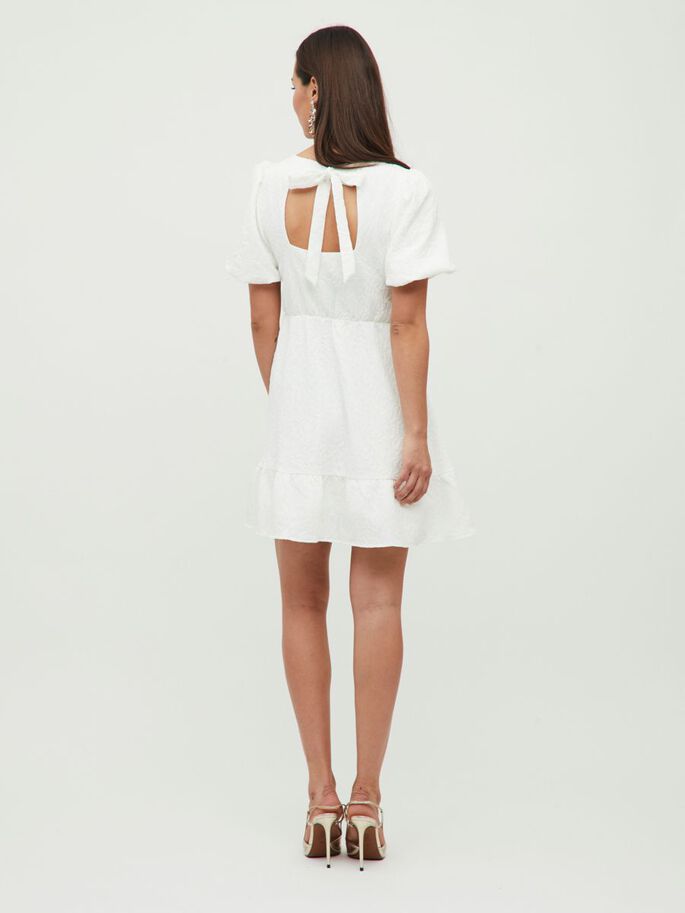 hvit kjole Serena - MioTrend